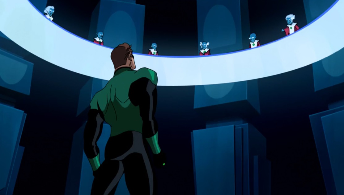 Green Lantern: First Flight (2009) – Training Day in Space – mousebear ...